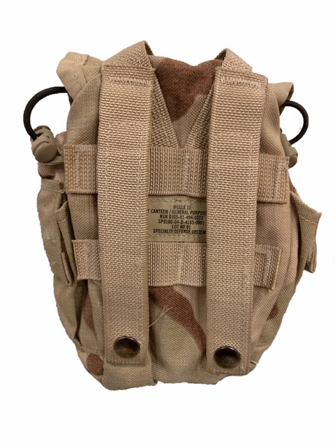 USGI 3 Color MOLLE Canteen Cover General Purpose Pouch 5 Mag Holder VGC ...