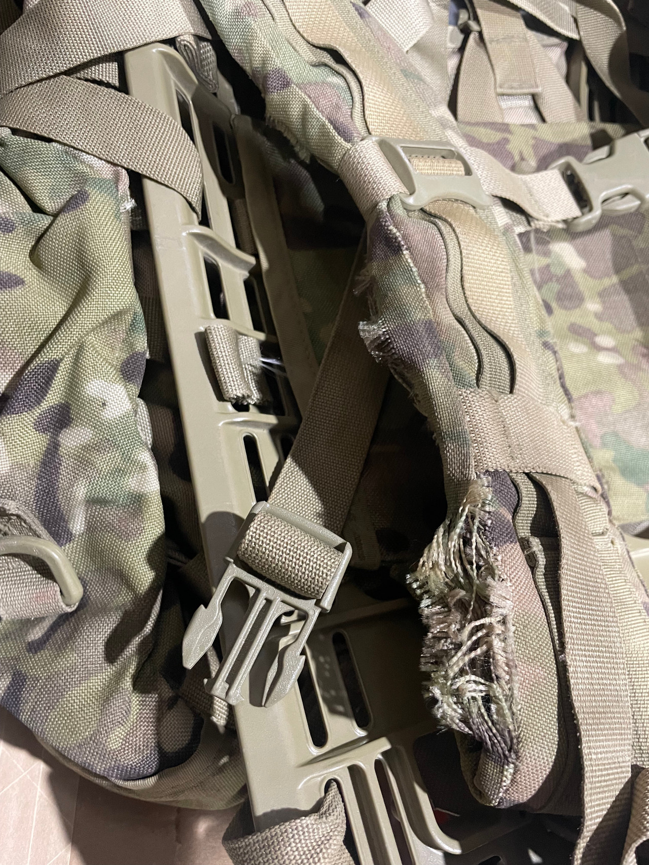 Military OCP Rucksack Large MOLLE II MultiCam Backpack 8465-01-580-1560 ...