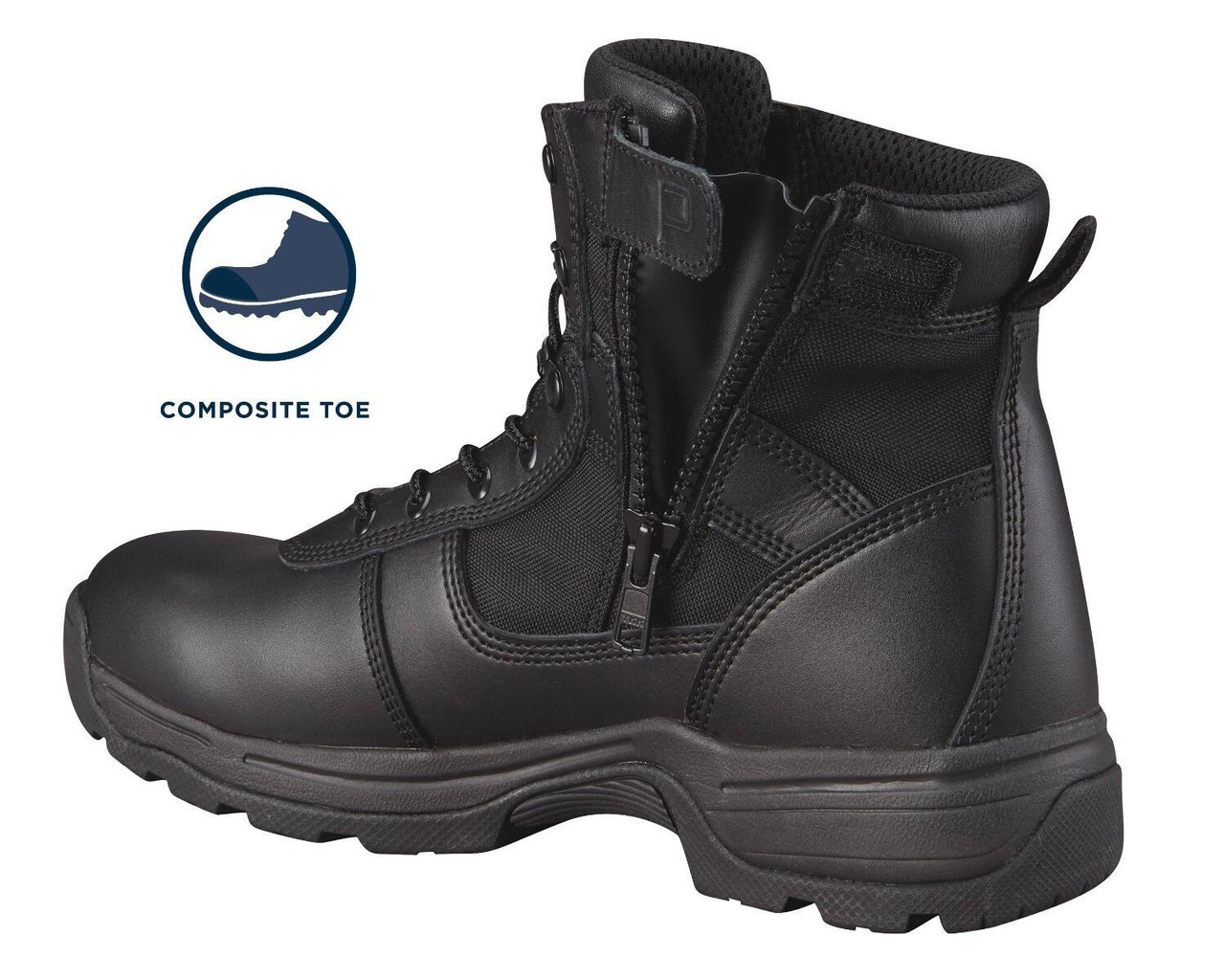 Propper Series 100 Tactical Waterproof Boot 6" with Side Zipper and ...