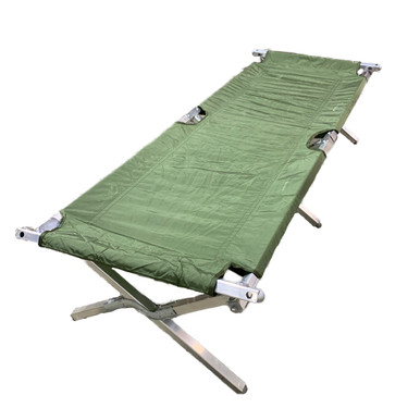 Genuine Military Issue Foldable Cot USA Made New - SGT TROYS