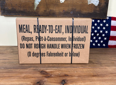 MREs Military Issue Warfighter INSP 2025 U.S. Government Meals Ready to ...