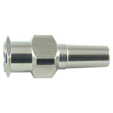 Adapter, Plated Brass, Female Luer Lock - Franklin Young Int'l Inc