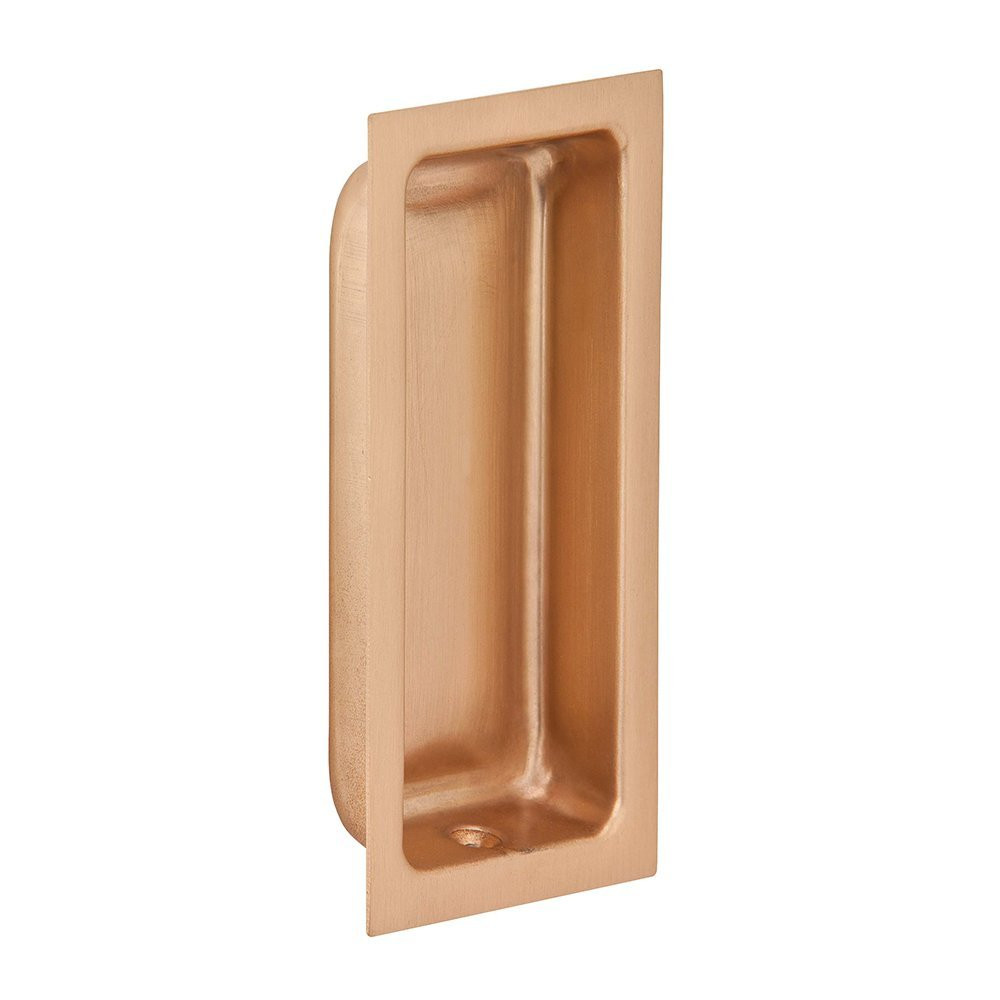 Ives Commercial 227B10 Solid Brass Large Rectangular Flush Pull Satin ...