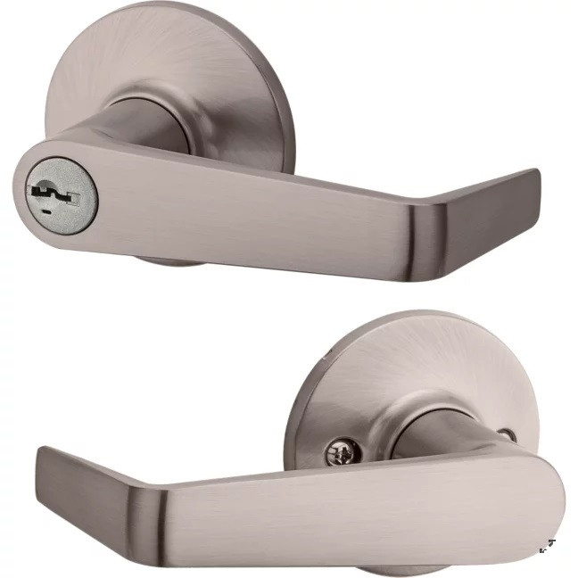 Kwikset 439CNL-15S Light Commercial Carson Lever Storeroom Door Lock ...