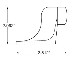 Baldwin 4510.033 Vintage Brass Floor Bumper