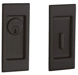 Baldwin PD006102ENTR Oil Rubbed Bronze Santa Monica - Small Entry ...