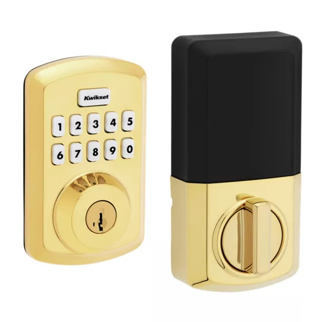 Kwikset 9250TRS-L03S Transitional Powerbolt 2 Electronic SmartCode ...