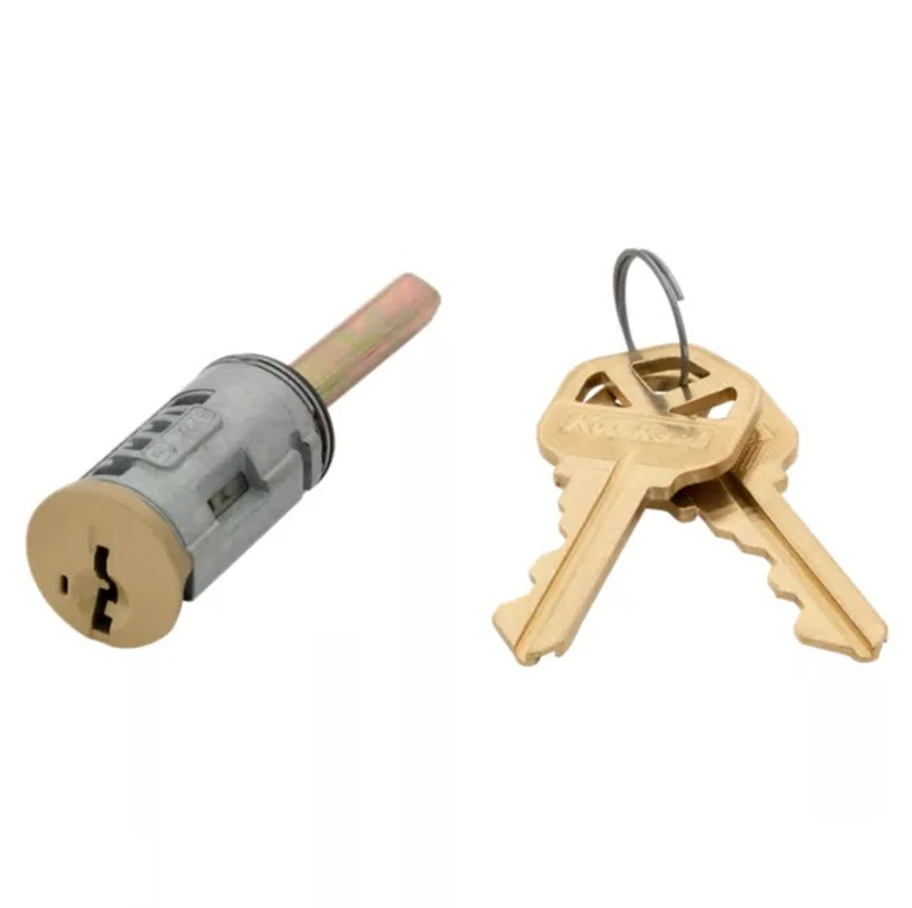 Kwikset 83025-002 SmartKey Security Cylinder Gold Finish