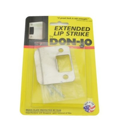 Don-Jo EL-115-630-RC Satin Stainless Steel Extended Lip Strike