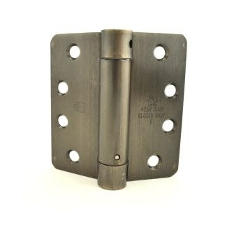 Hager 1251410B Oil Rubbed Bronze 4" Full Mortise Single Acting 1/4 ...