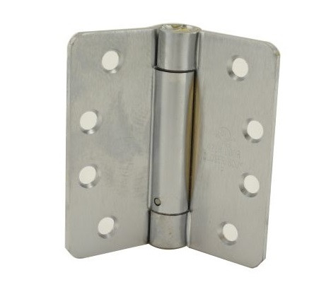 Hager 12514USP Prime Coat 4" Full Mortise Single Acting 1/4" Radius ...