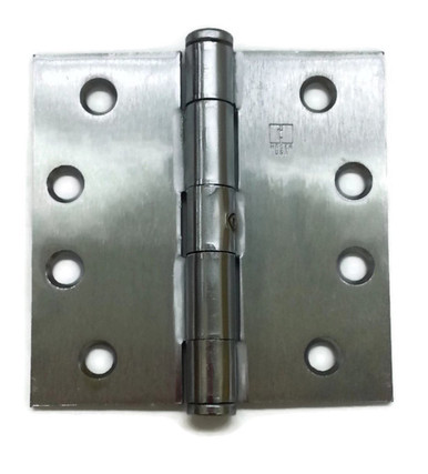Hager 1279426D Satin Chrome 4" Steel Full Mortise Architectural Hinge