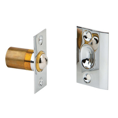 Ives Commercial 347B26 Solid Brass Dual Adjustable Ball Catch Bright ...