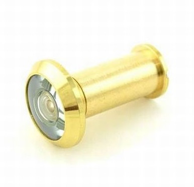Ives Commercial 698B3 Solid Brass 190 Degree Door Viewer Bright Brass ...