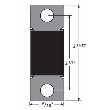 Kwikset 81231-001 Metal Strike Dust Box
