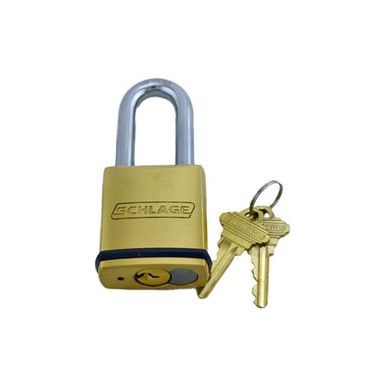 Schlage Commercial KS43F2300 Padlock 3/8" Diameter with 2" Shackle and ...