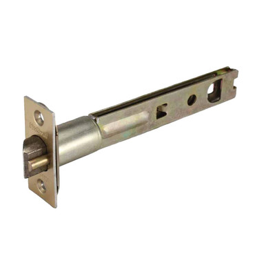 Kwikset 83014-016 5" Square Deadlatch Bright Brass Finish