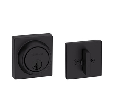 Kwikset 817SQT-514S UL Key Control Square Deadbolt SmartKey with RCAL ...