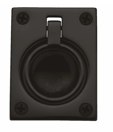 Baldwin 0394.102 Oil Rubbed Bronze Flush Ring Pull