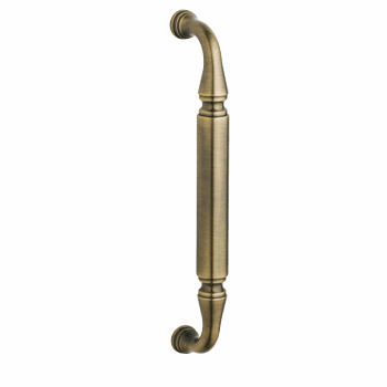 Baldwin 2575.050 Satin Brass & Black 10” CTC Richmond Door Pull