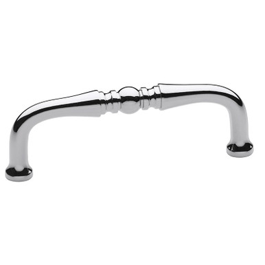 Baldwin 4964260 Polished Chrome 4” CTC Colonial Cabinet Pull