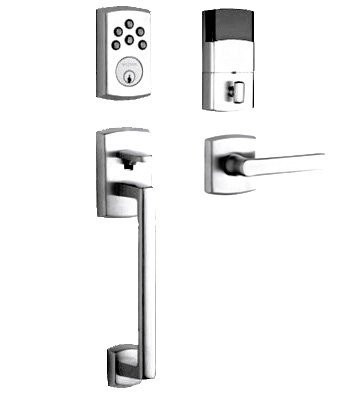 Baldwin 85386260ACLH Polished Chrome Soho Sectional Entry with ...