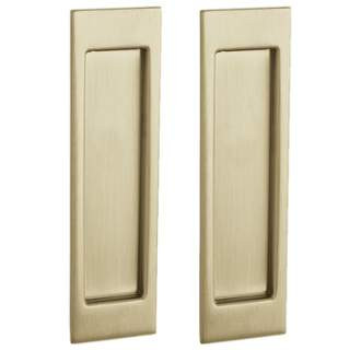 Baldwin PD005044PASS Lifetime Satin Brass Santa Monica - Large Passage ...