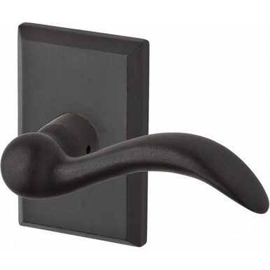 Baldwin Reserve HDARCRRSR481 Dark Bronze Half Dummy Arch Lever with ...