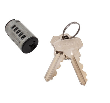 Kwikset 85172-001 Cylinder for Knobs and Levers with Half Round Chassis ...