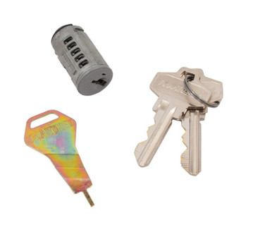 Kwikset 85172-003 Cylinder for Knobs and Levers with Half Round Chassis ...