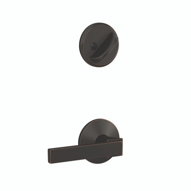 Schlage FC59NBK716KIN Northbrook Lever with Kinsler Rose Aged Bronze ...