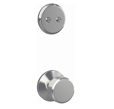 Schlage FC94SWA625KIN Swanson Knob with Kinsler Rose Polished Chrome ...