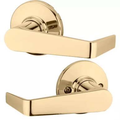 Kwikset 721KNL-3 Kingston Lever Light Commercial Passage Door Lock with ...