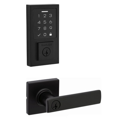 Kwikset 9270CNT-200BRNLSQT-514 Contemporary SmartCode Touchpad ...