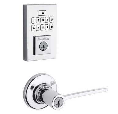 Kwikset 9260CNT-405LRLRDT-26 Contemporary SmartCode Keypad Electronic ...