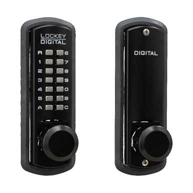 Lockey 3830JBMG Mechanical Keyless Knob Lock with Passage Function and ...
