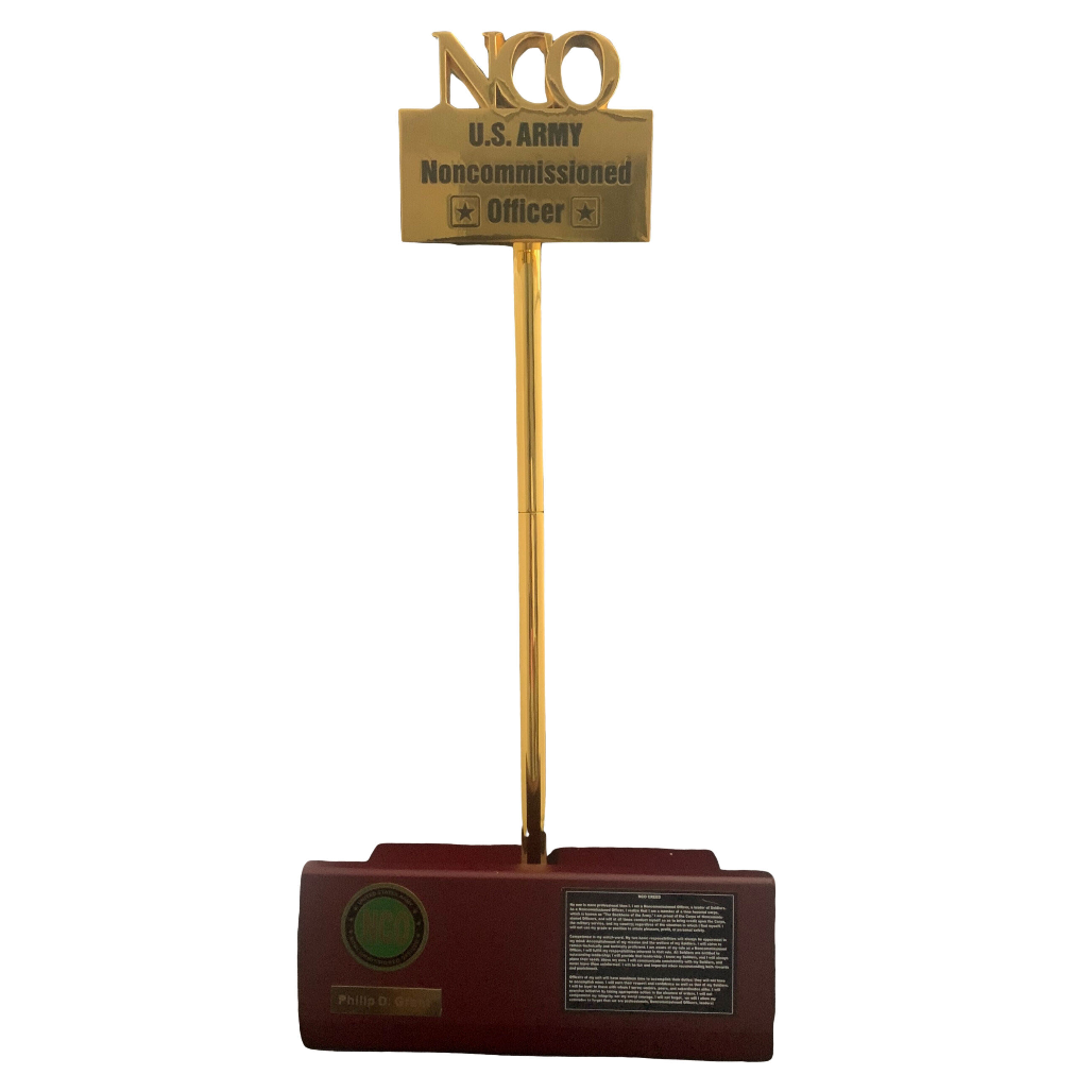 NCO Backbone Stand - Army Edition - 923A Coins and Designs