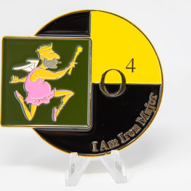 Iron Major Challenge Coin