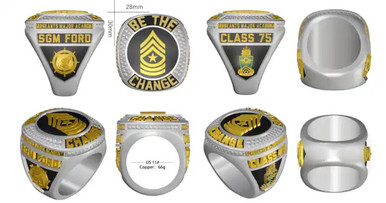 USASMA 75 Commemorative Class Ring
