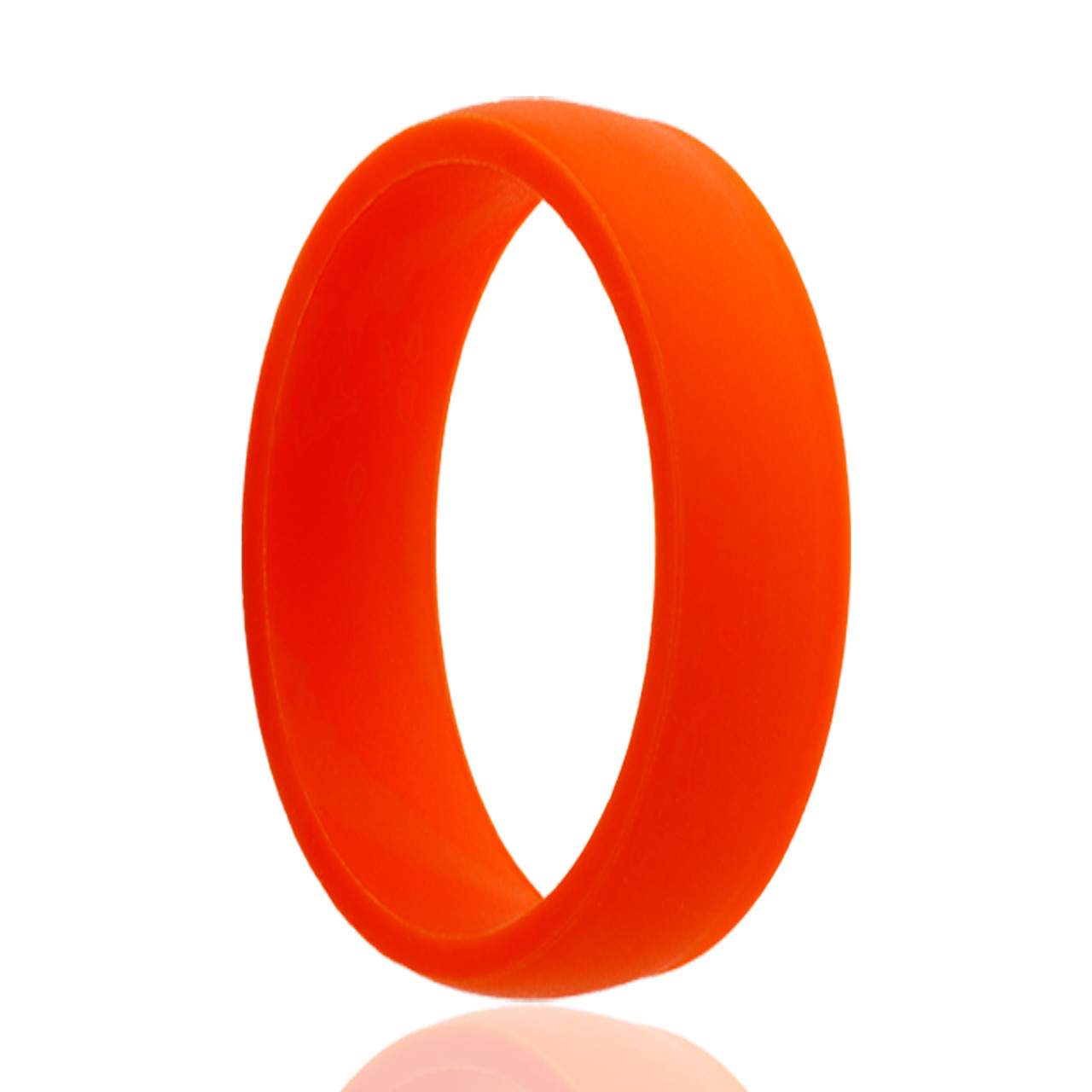 Orange Silicone Ring | CAMOKIX Wedding Bands