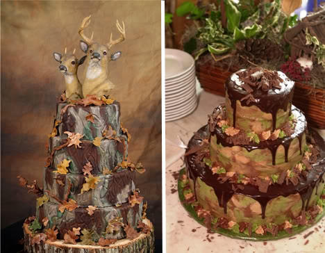 Four Great Camo Wedding Cakes - CAMOKIX