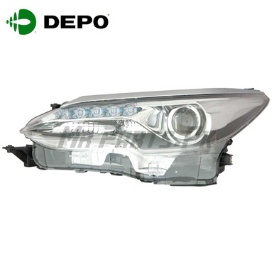 Buy Toyota Fortuner 2017 - 2021 DEPO Head Lamp | Mr Parts.Pk