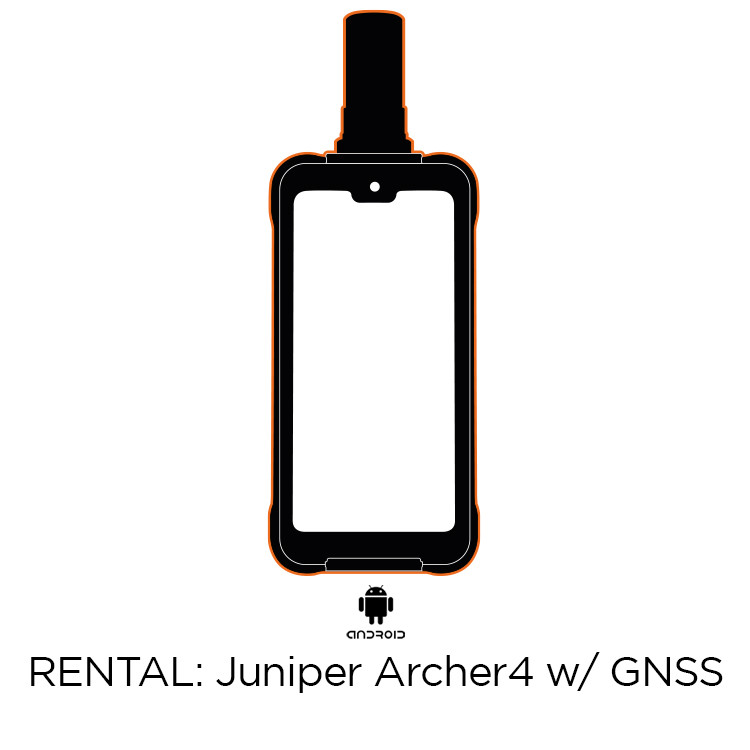 RENTAL: Juniper Archer4 Handheld w/ GNSS