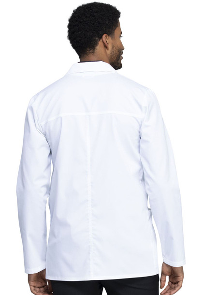 32" Men's Stretchy Button Front Lab Coat - Scrub Depot