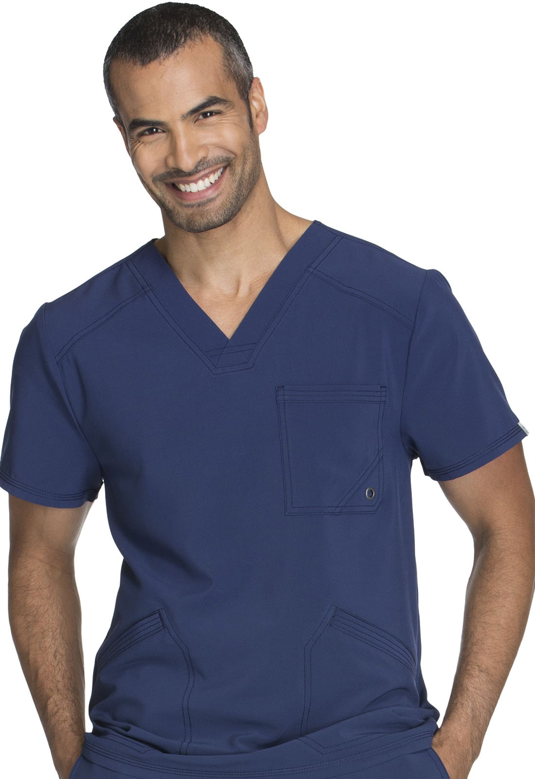 Cherokee Infinity Men's 3 Pocket Top - Scrub Depot