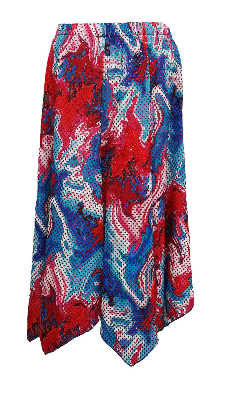 Star Spangled Hanky Hem Skirt - Flair Dance Clothing