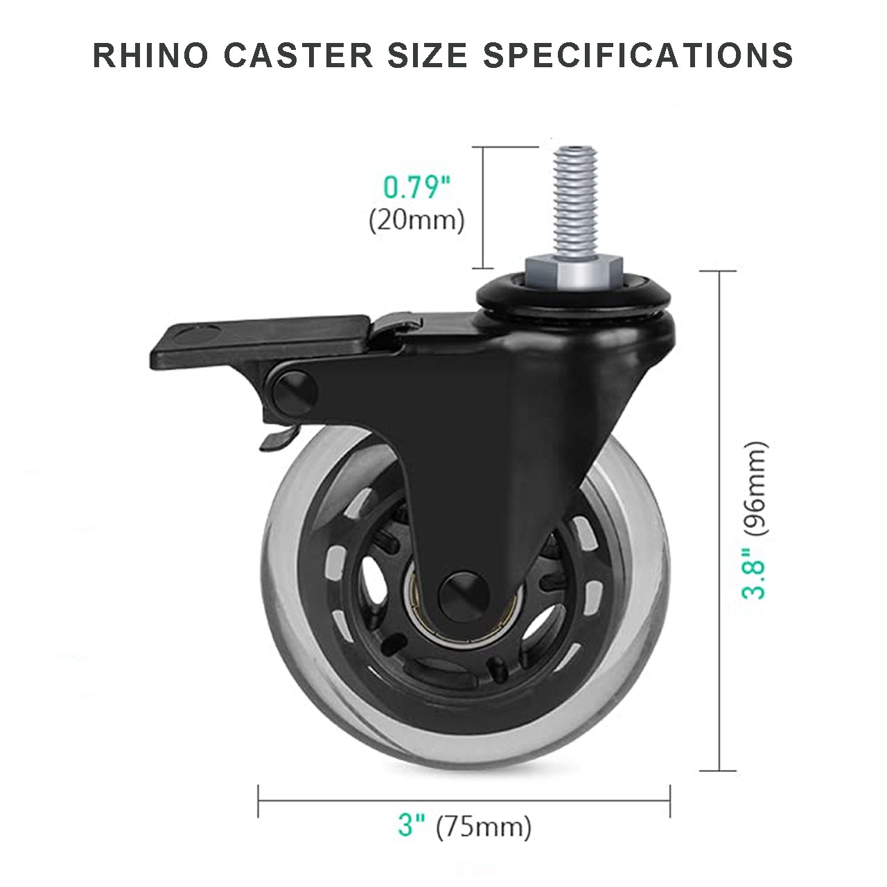 Rhino Trunk Casters