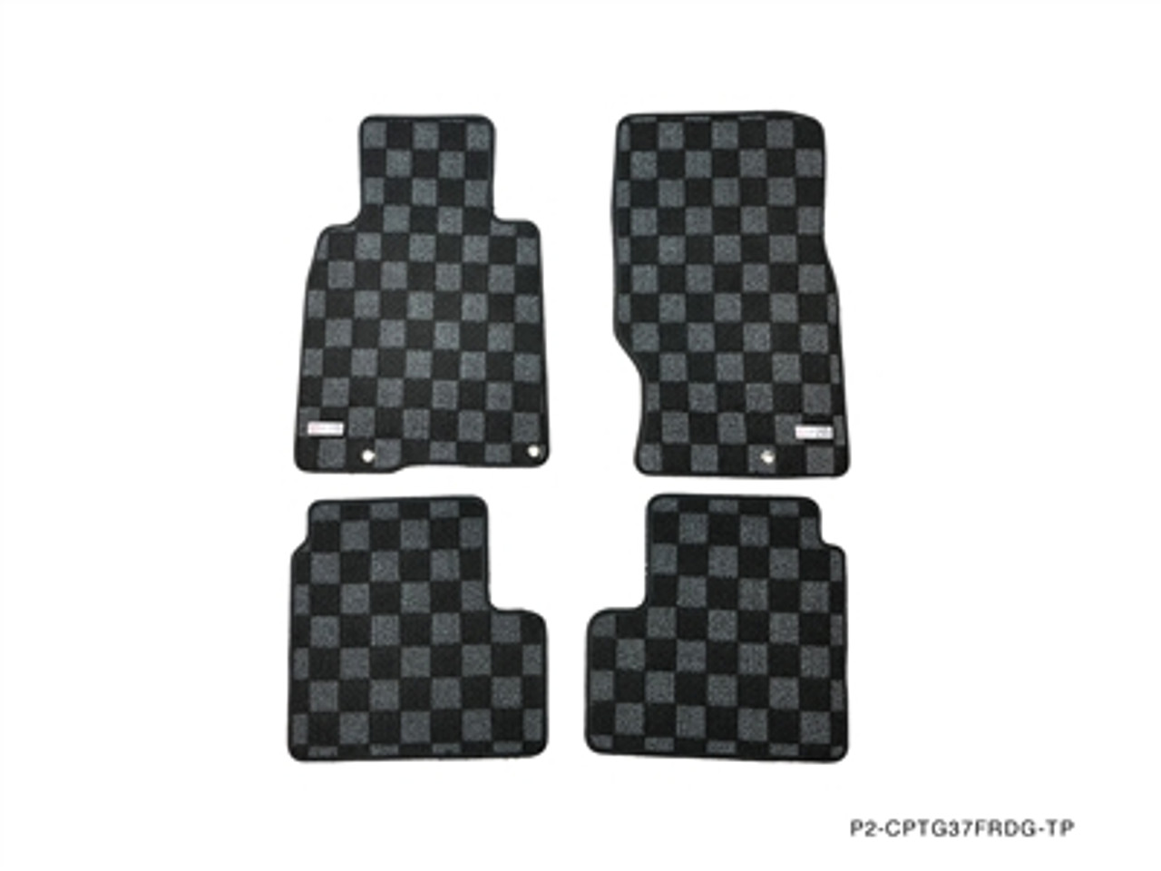 P2M INFINITI G37 2008 13 COUPE SEDAN FLOOR MATS DARK GREY