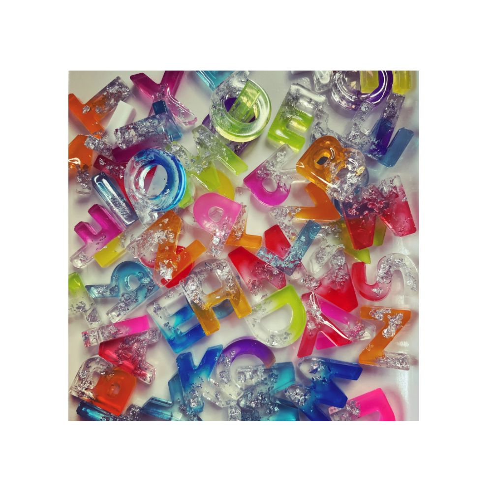 SiliconeLetters & Numbers Mould - Choose a Size | Resin Casting | House ...