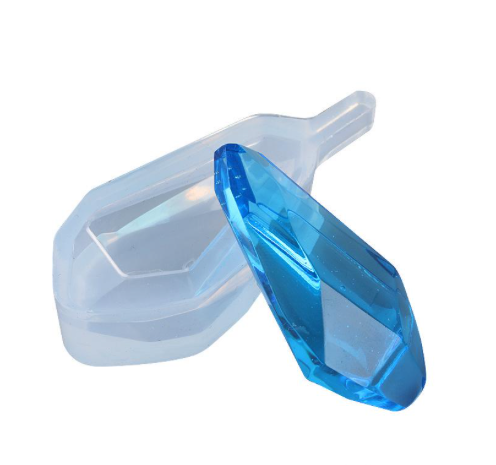 Silicone Mould - 3D Faceted Stone | Resin Casting | House of Resin